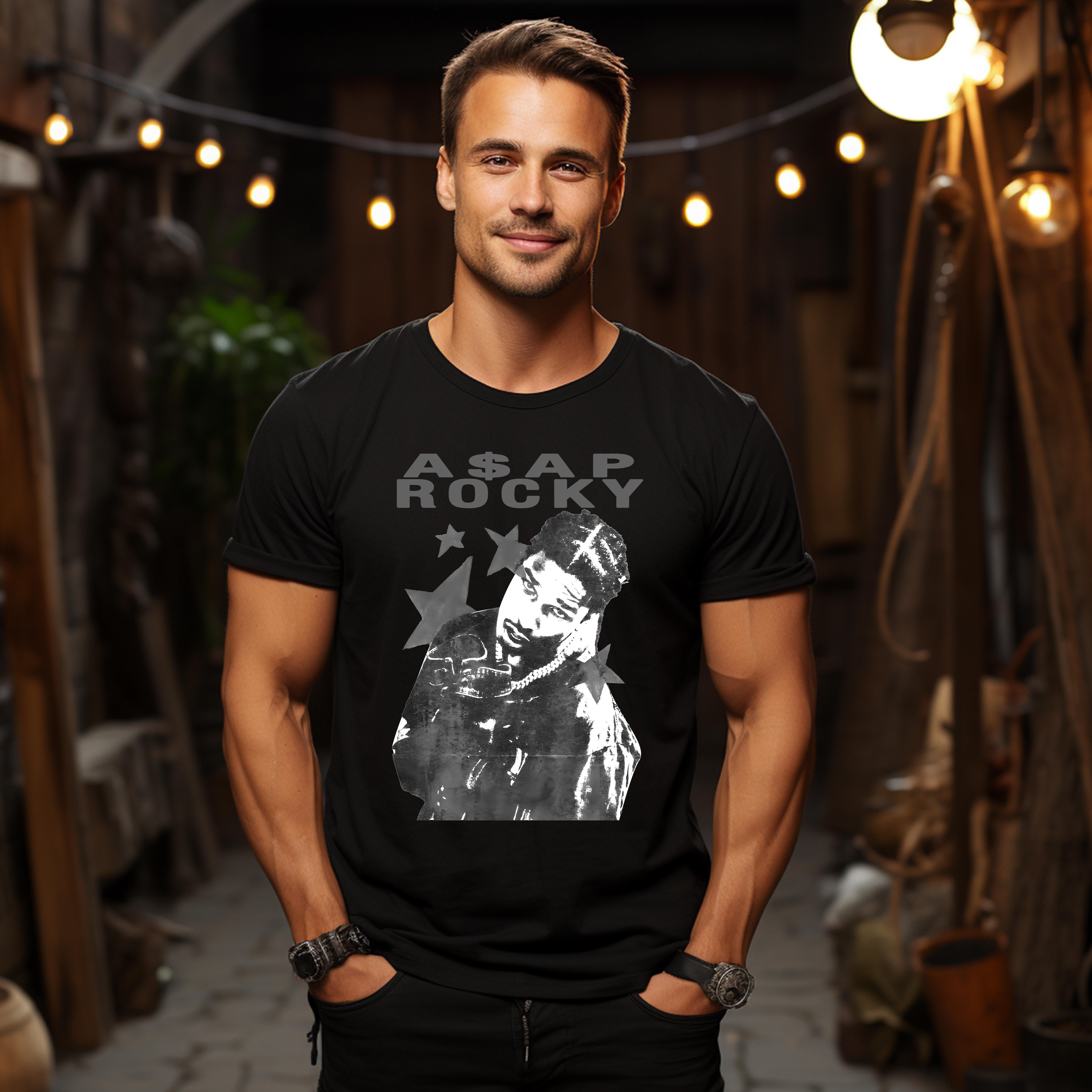 Asap Rocky Hoodie, Asap Graphic UNISEX T-SHIRT Up To 4XL - Walmart.com