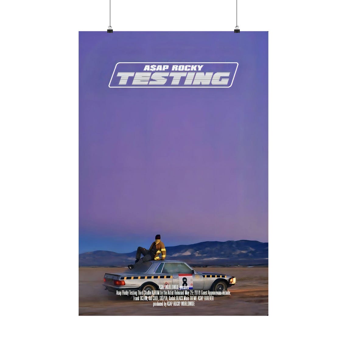 Asap Rocky - Poster | Rap Poster, Hip-Hop Poster - Walmart.com