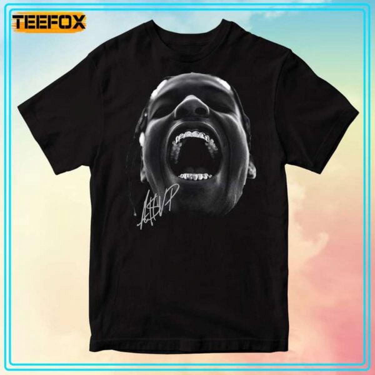 Asap Rocky Rapper Signature T-Shirt - Walmart.com