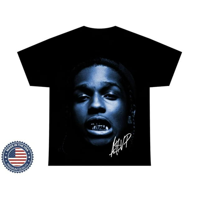 Asap Rocky . Rare Concert Merch Rap . Hip Hop Graphic Tour Rap Style ...