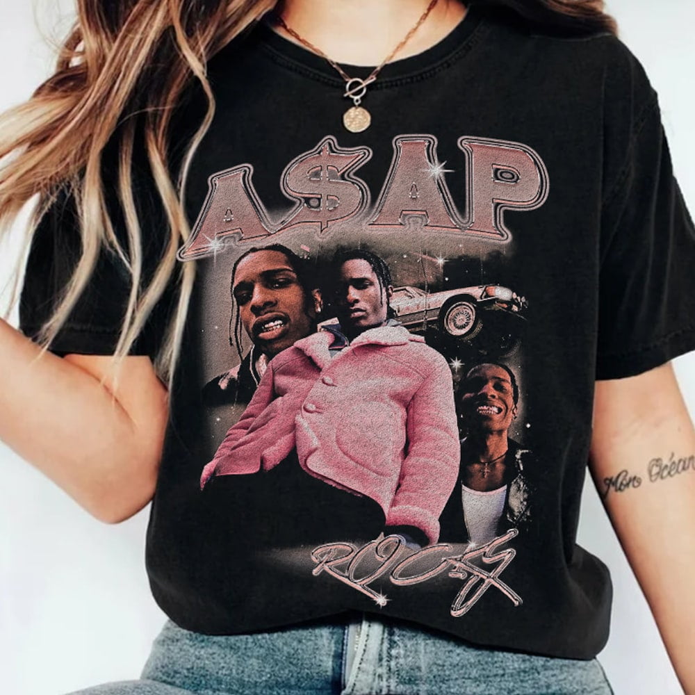 Asap Rocky Shirt, Asap Rocky T-shirt, Lord Flacko Vintage Rap Tee Shirt ...