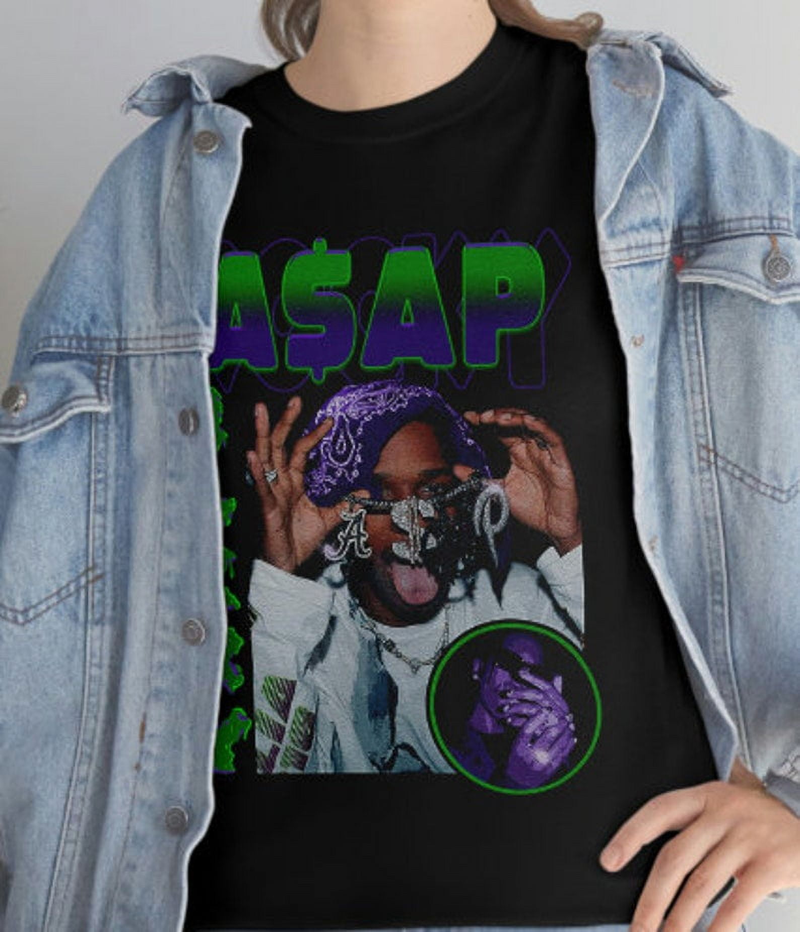 Asap Rocky Shirt Sweatshirt - Walmart.com