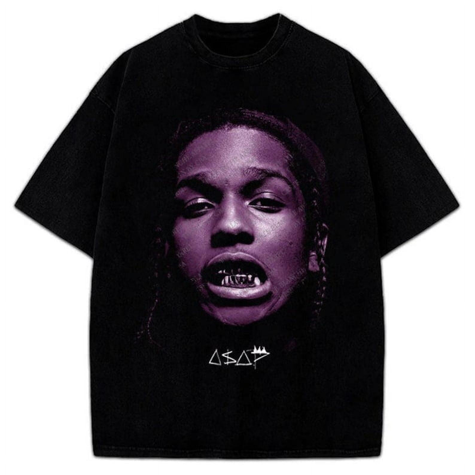 Asap Rocky T-Shirt Asap Mob 90'S Hip Hop Tour Concert Style Merch ...