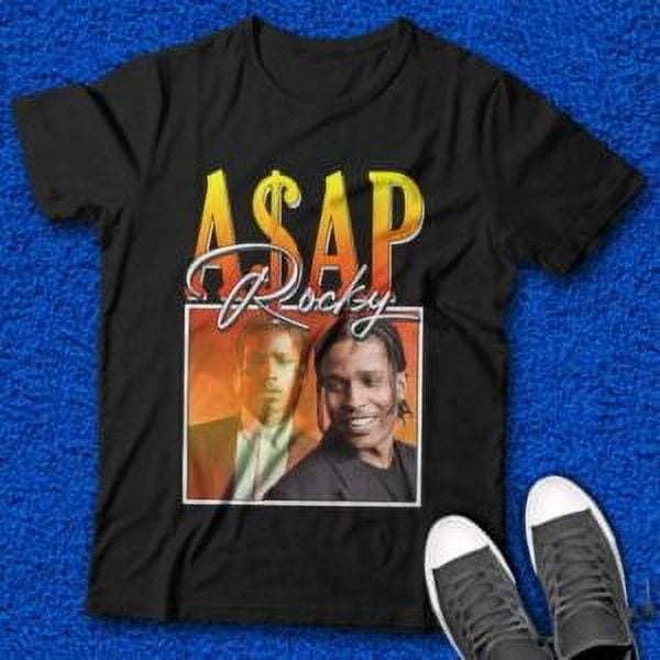 Asap Rocky T-Shirt Rapper Music Merch - Walmart.com