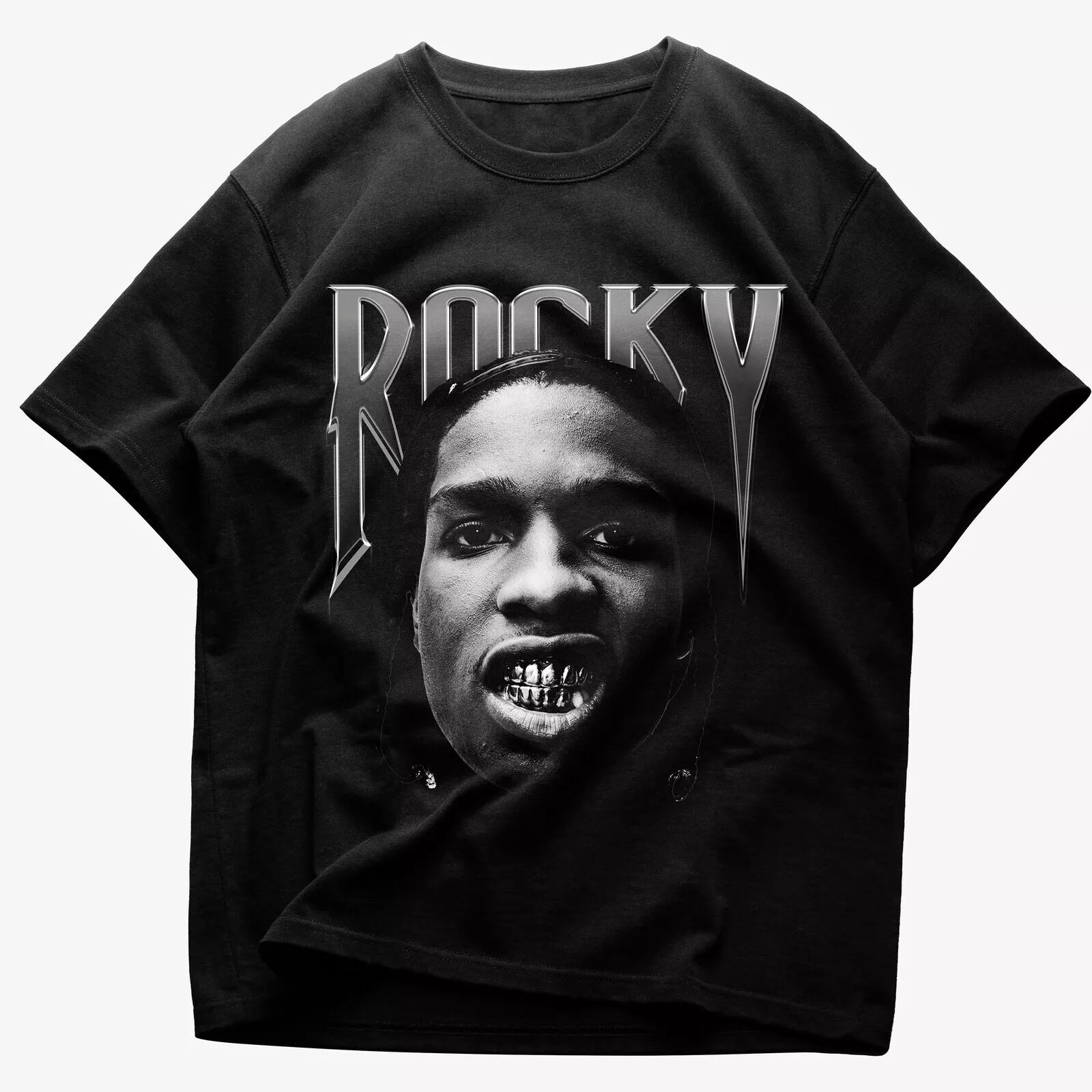 Asap Rocky T-shirt Rare Concert Merch Rap Tee Hip Hop Graphic Tour Rap ...