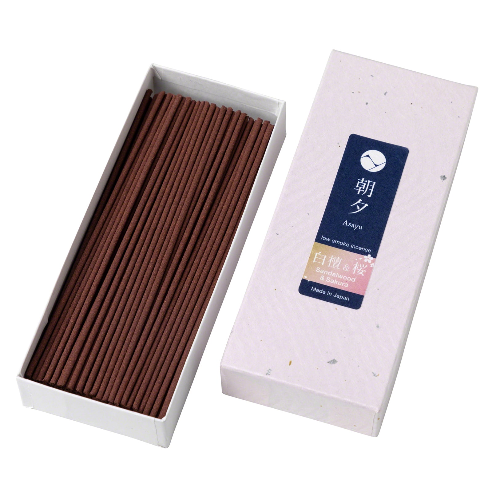 Asayu Japan Low Smoke Incense Sticks Premium Sakura Blossom and ...