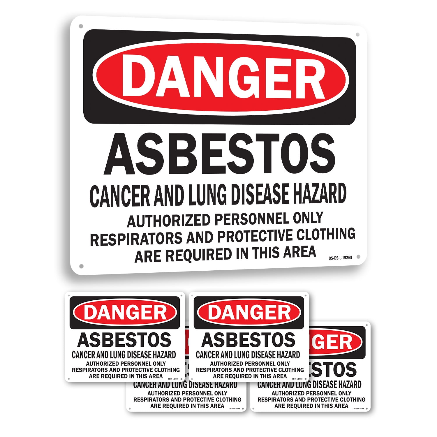Asbestos Cancer and Lung Disease Hazard Authorized Personnel Only ...