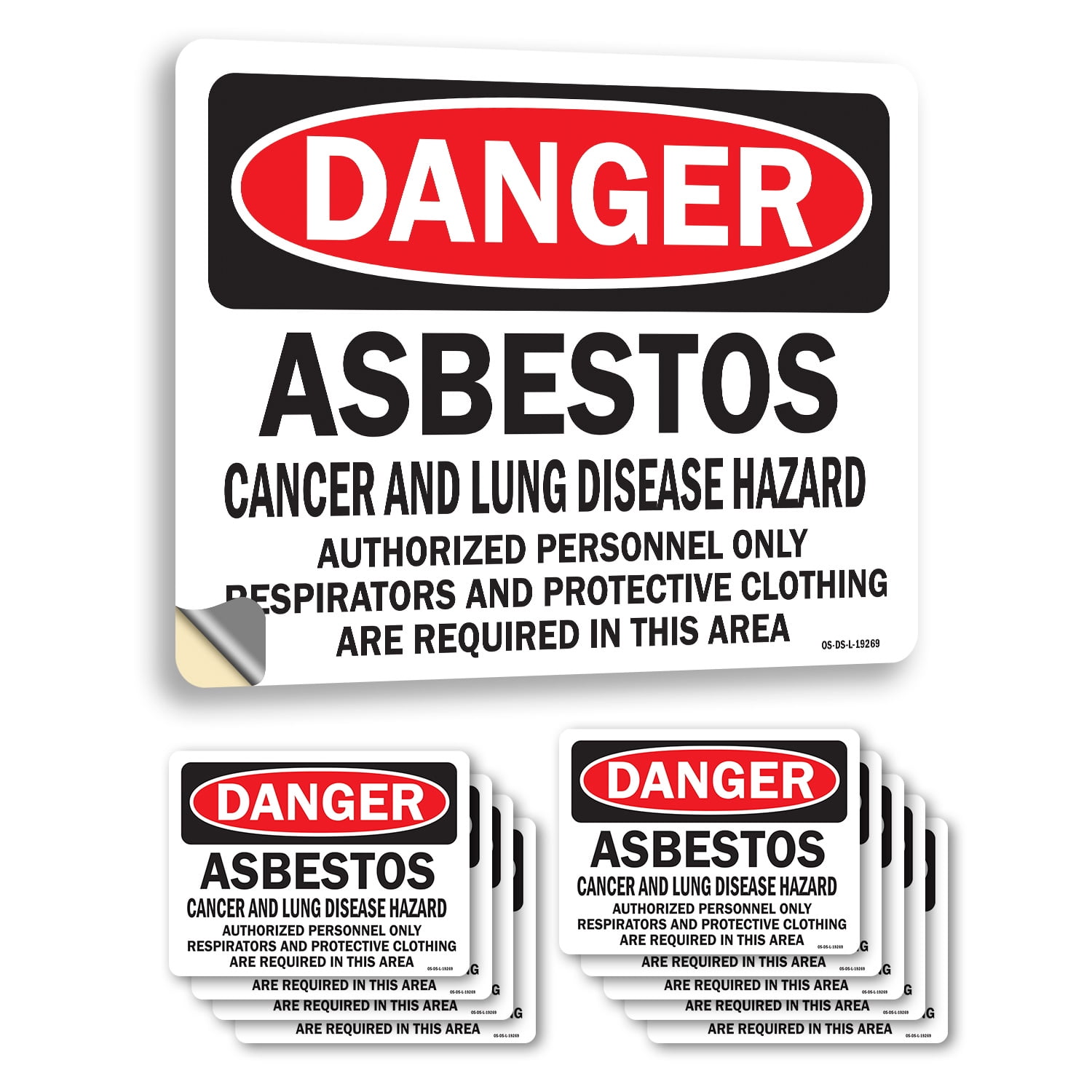 Asbestos Cancer and Lung Disease Hazard Authorized Personnel Only ...