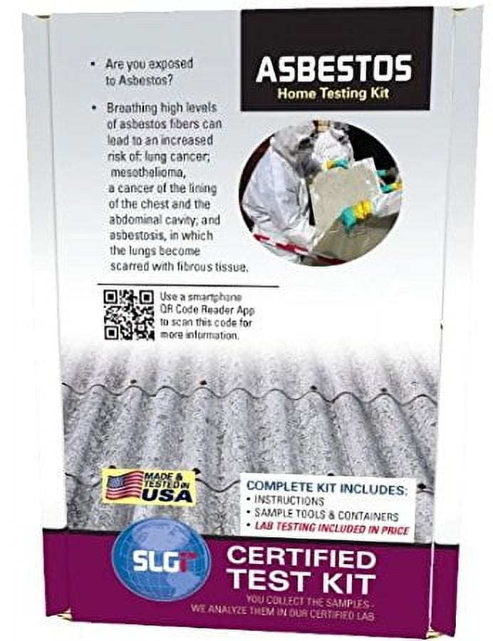 Free Shipping! Asbestos Test Kit 1 PK (1 Bus. Day) Schneider Labs ...