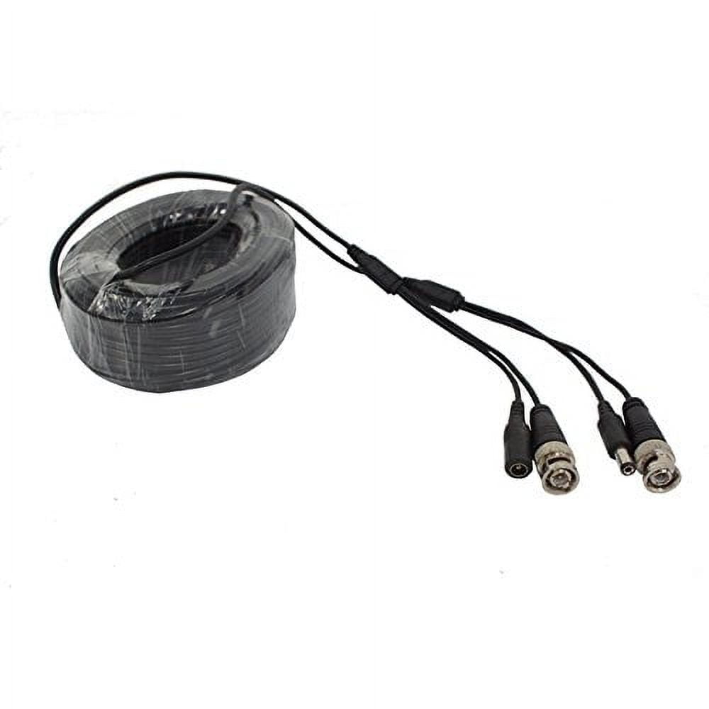 Asc Asc 64 Foot Camera Extension Combination Cable Bnc Connectors Cctv ...