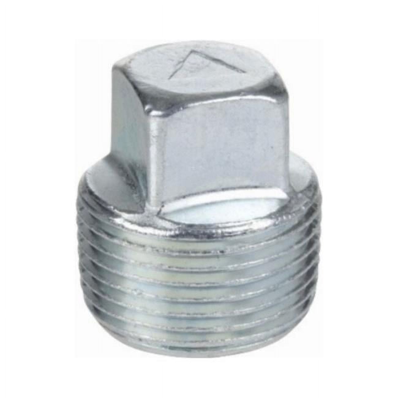 Asc Engineered Solutions 4 in. Galvanized Square Pipe Plug - Walmart.com