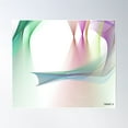 Ascension Abstract Art Design Wavy Line Art Full Of Color On White ...