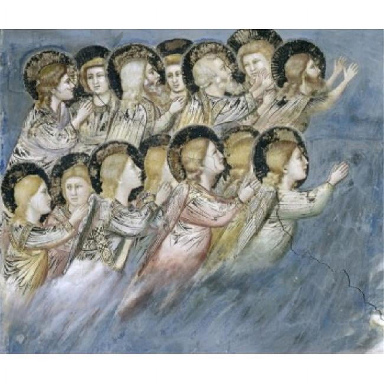 Ascension Detail C 1305 Giotto Di Bondone C 1266-1337 Florentine Fresco ...