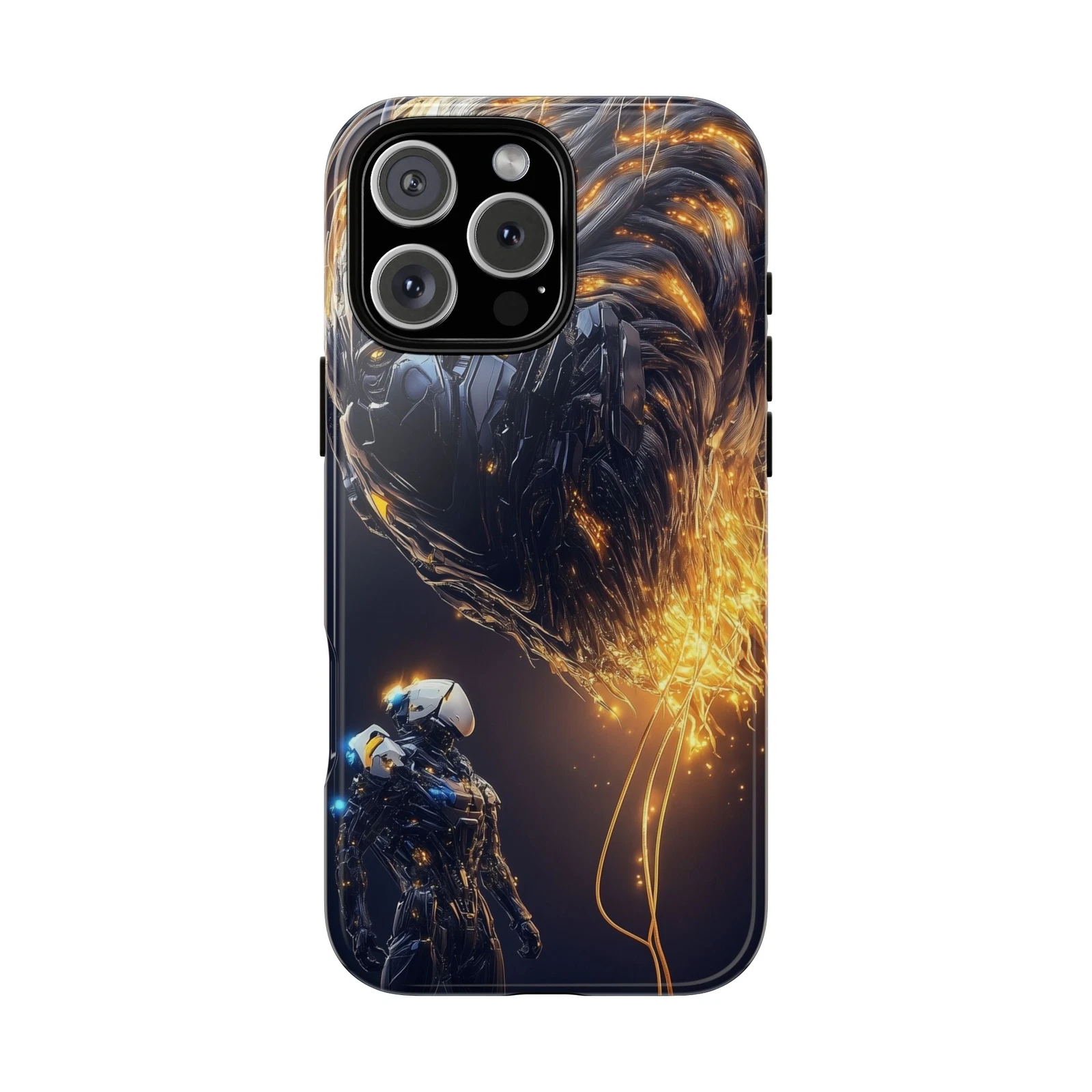 Ascension Neural Robot Mind Sci-Fi Phone Case for iPhone 11 to 17 ...