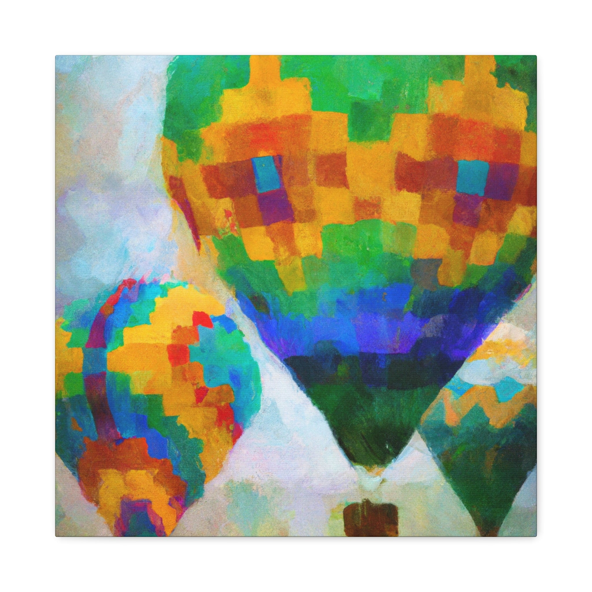 "Ascension of Colorful Balloons" - Canvas - Walmart.com