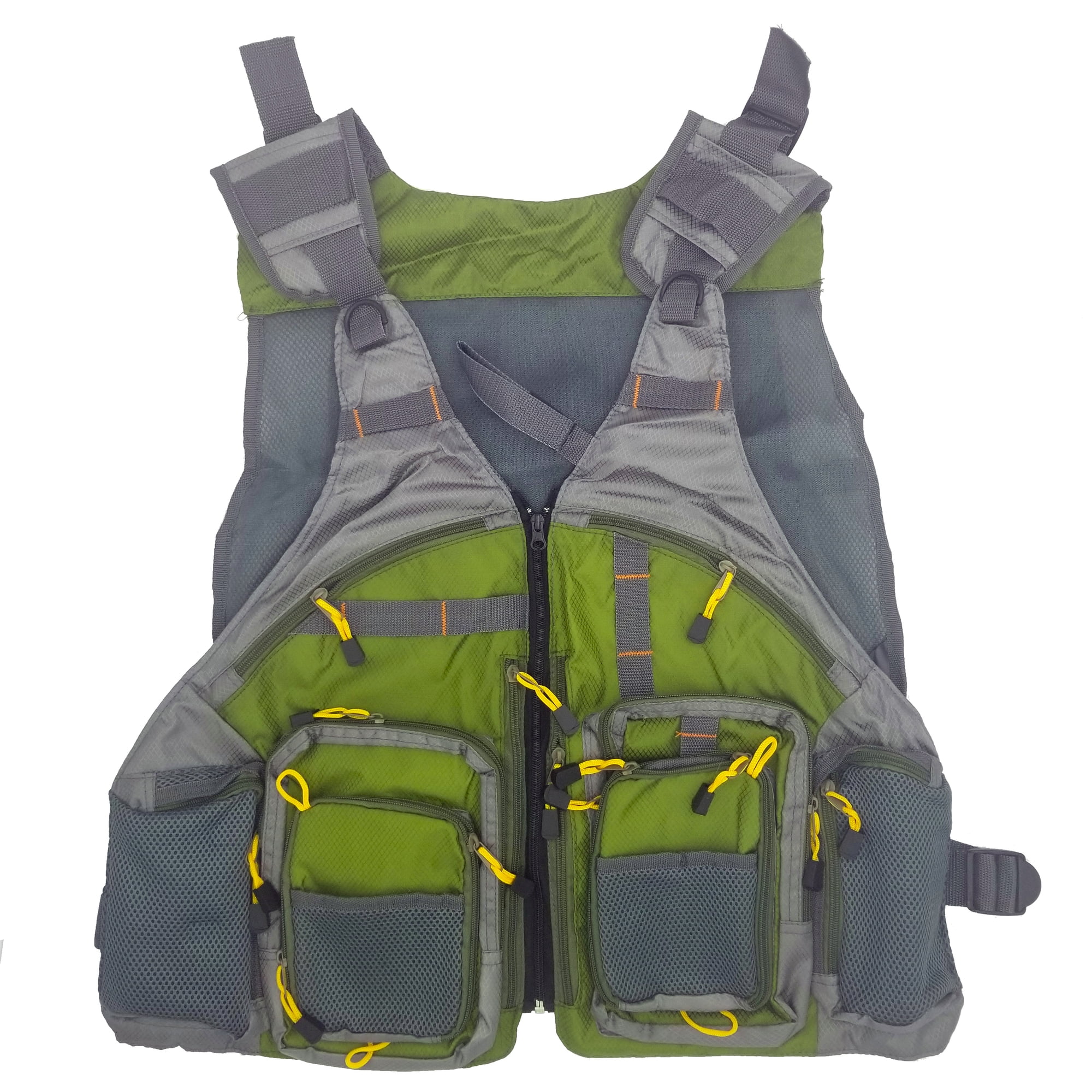 Ascent's Lightweight Fishing Vest with Pockets - Adjustable, Perfect ...