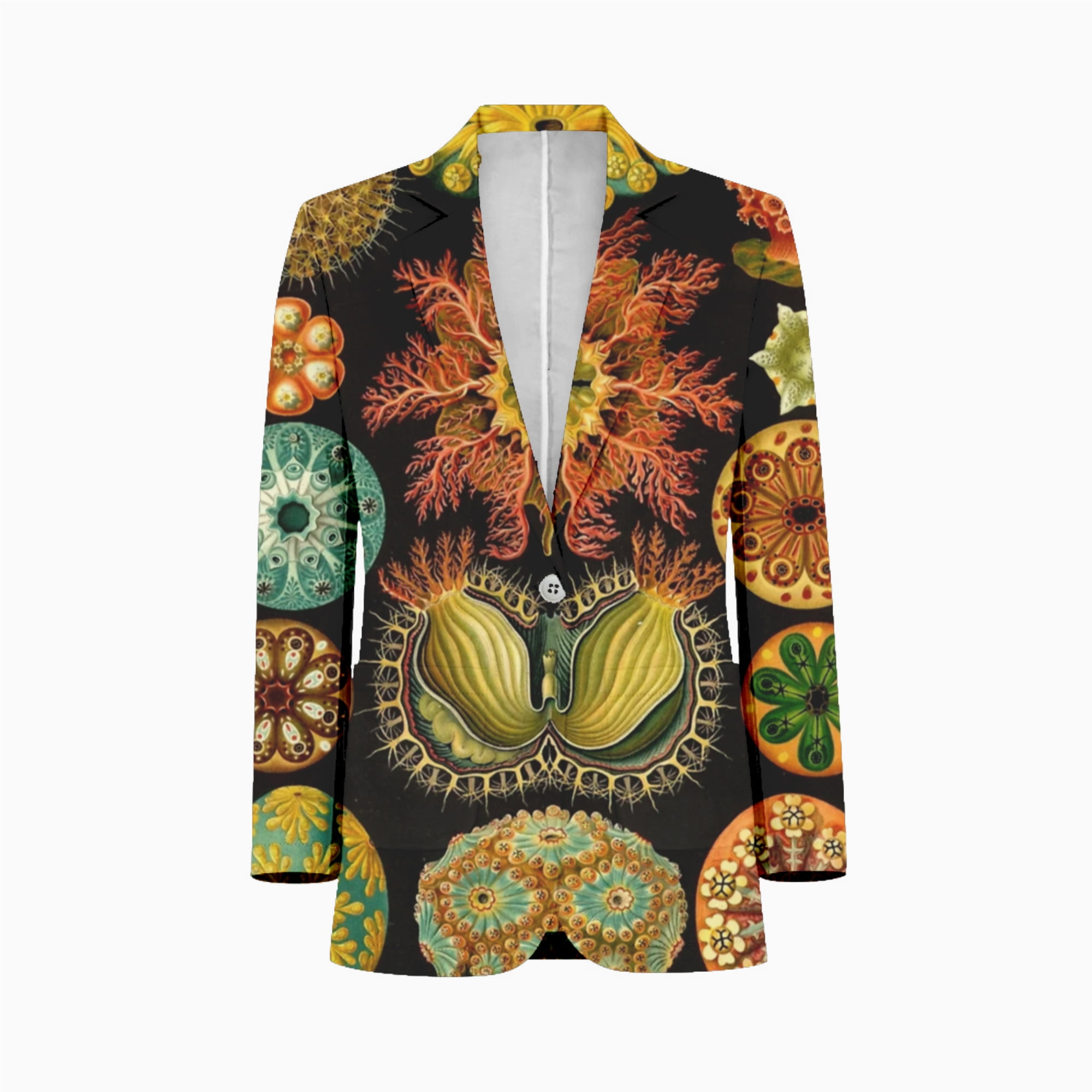 Ascidia - Ernst Haeckel Customized Men's Suits full man Shawl Collar ...