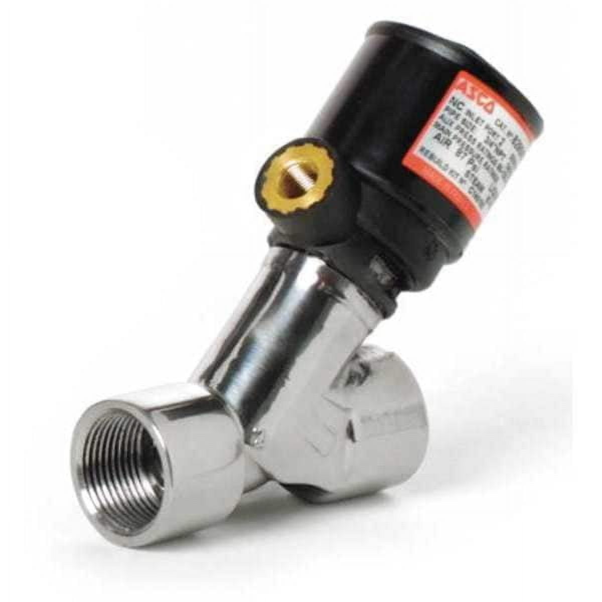Asco Angle Body Valve,1/2",CV 4.1 8290A792 - Walmart.com