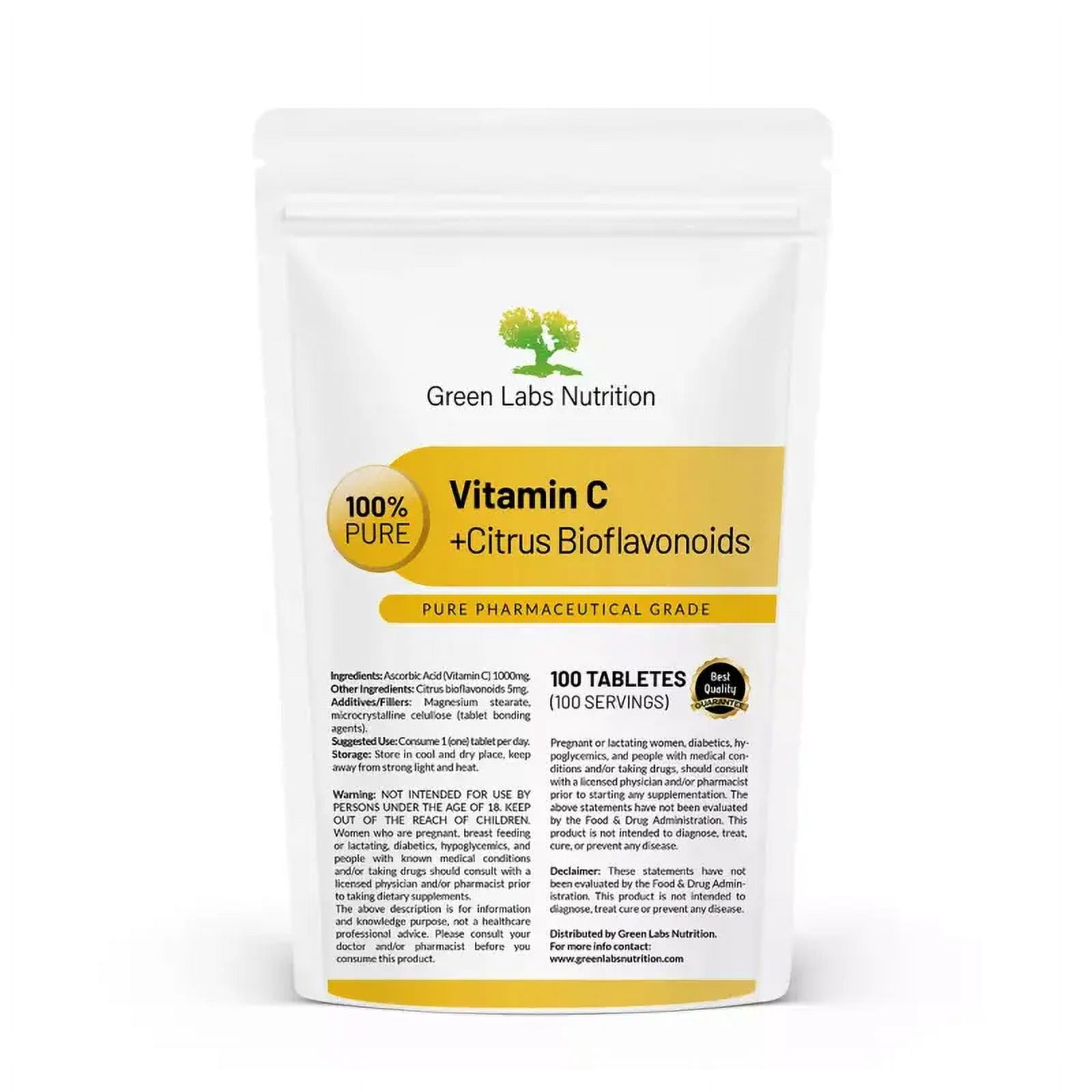 Ascorbic_Acid_Vitamin_C_with_citrus_bioflavonoids_1000mg_Tablets-100 ...