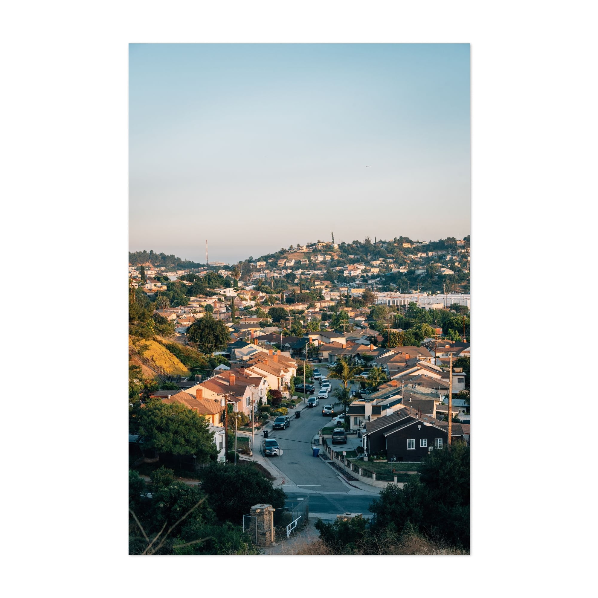 Ascot Hills Views 01 - Los Angeles California Photography Unframed Wall ...