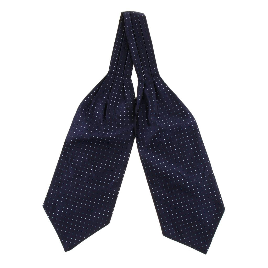 Ascot Tie Necktie Scarf Neckerchief Men Wedding Business Work Gifts All ...