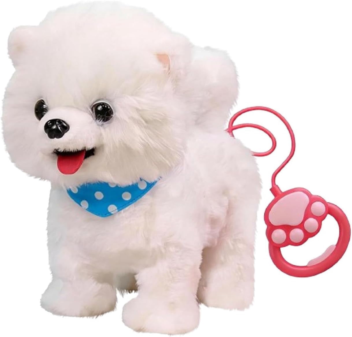AsdQ Robot Dog wuffy Lifelike Toy Dog, Dress Up Realistic Stuffed ...