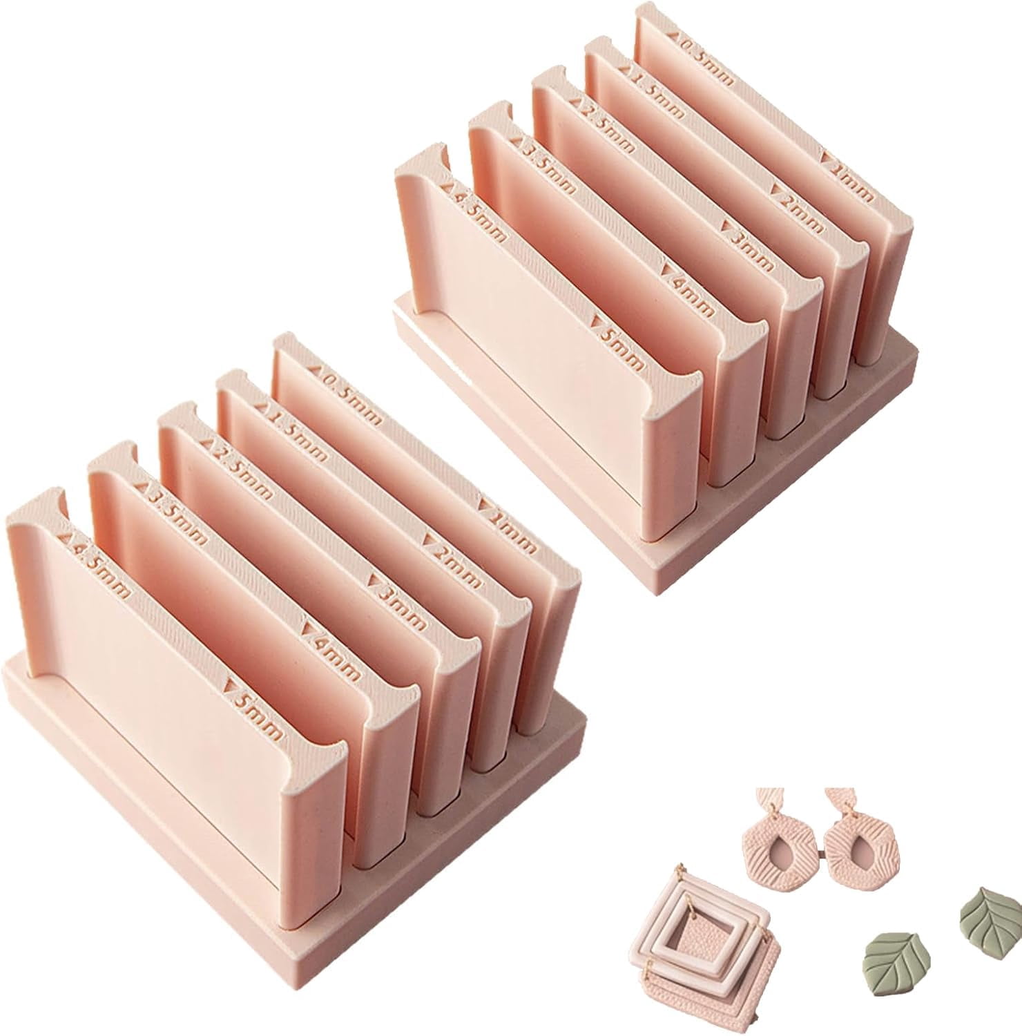 AsdQ Thickness String Roller Tool, Polymer Clay Adjustable Thickness ...