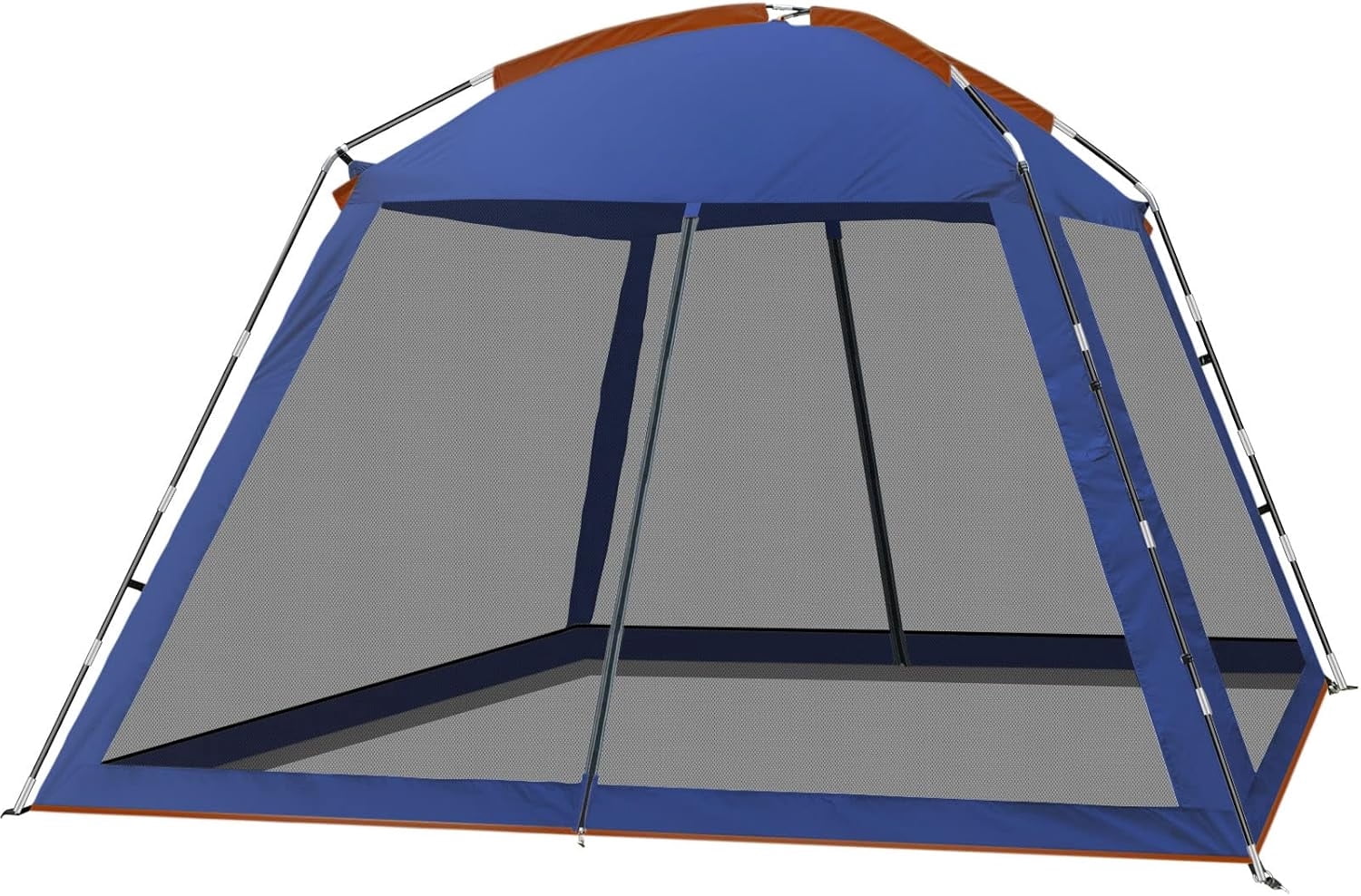 Asdfgh Screen House 10 x 10 Ft Screened Mesh Net Wall Canopy Tent ...