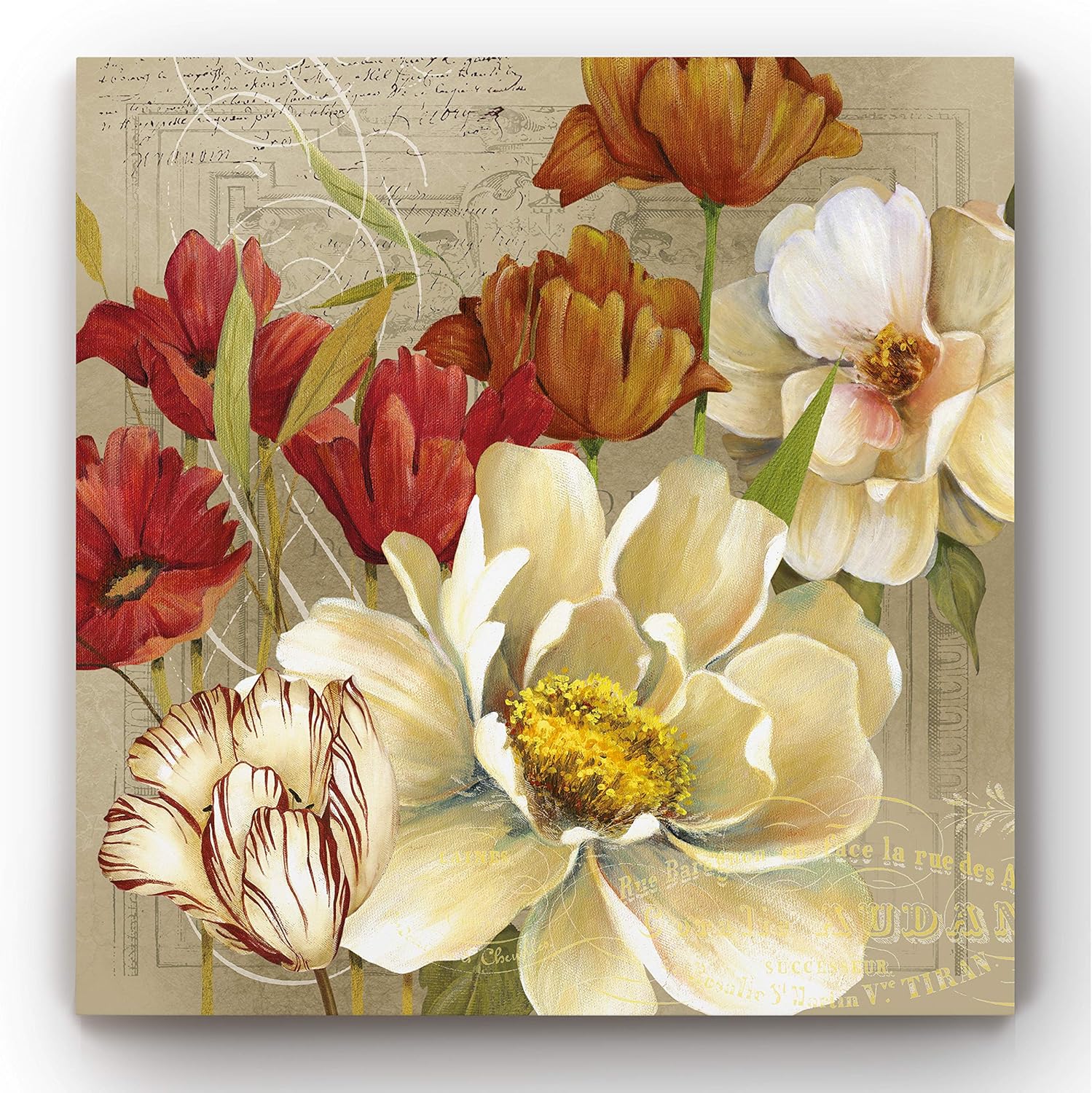 Asdg12s-Abstract Wall Art, Wall Décor Canvas, Animals, Flowers, Coastal ...