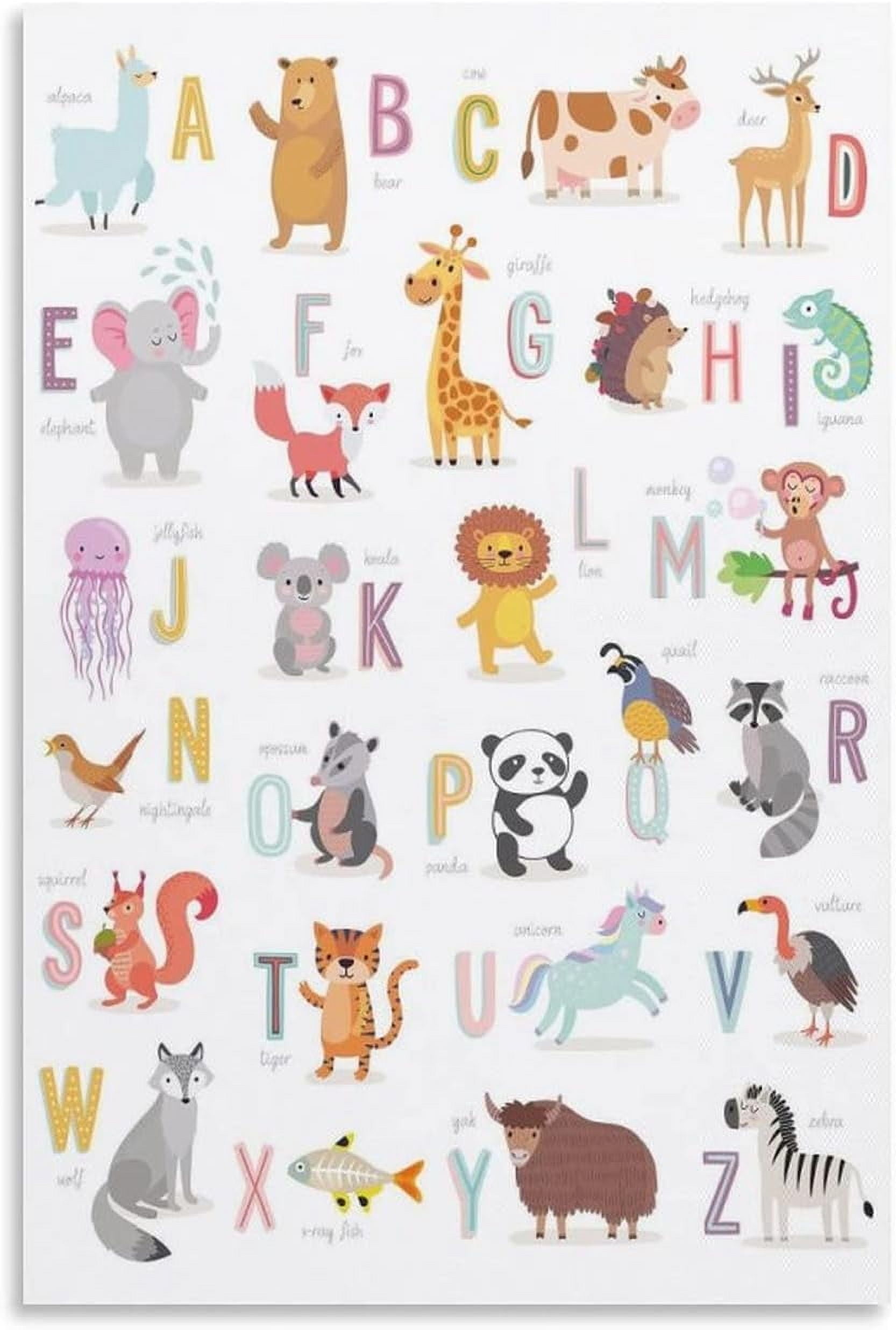 Asdg12s-Framed Alphabet Posters, Alphabet Printables, ABC Posters ...