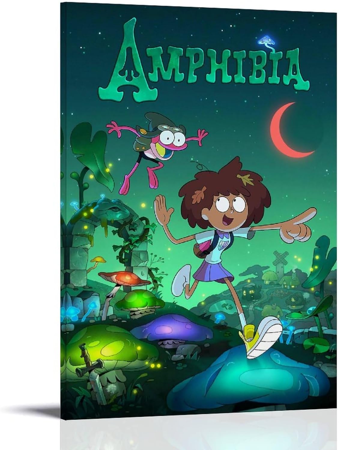 Asdg12s Amphibia Cover Poster for Room Aesthetic Poster Decorative ...