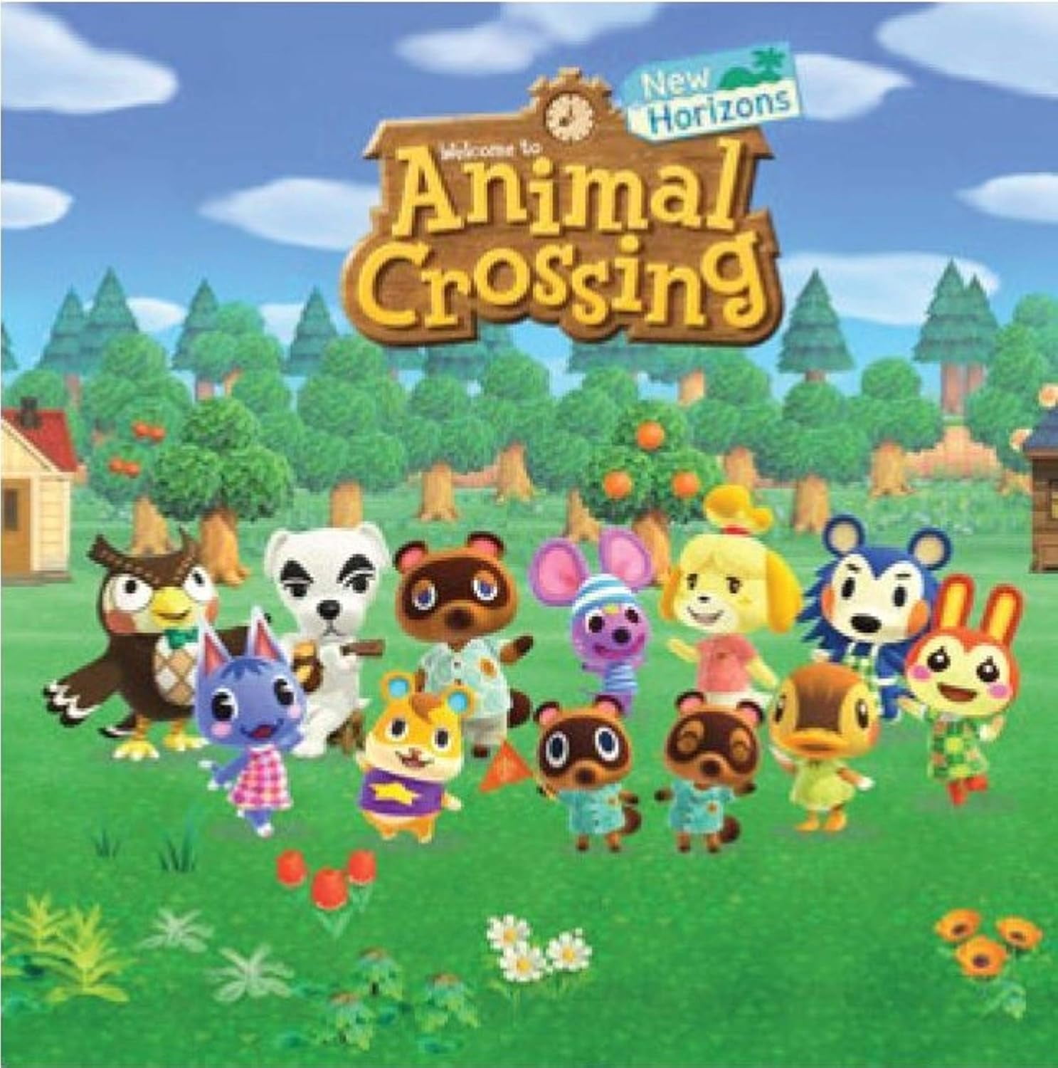 Asdg12s-Animal Crossing New Horizons 6x6 inch Canvas Print Poster Wall ...