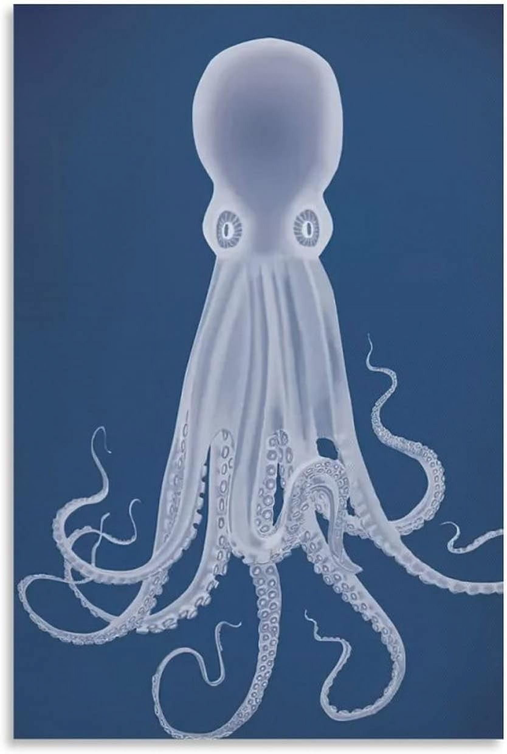 Asdg12s-Animal Posters Mural, Octopus, Gym Bedroom Living Room Bar ...