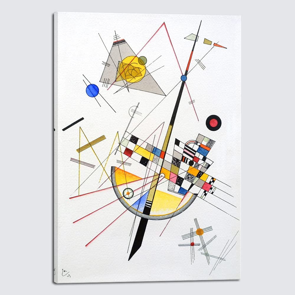 Asdg12s-Canvas Prints Delicate Tension #85, 1923 by Wassily Kandinsky ...