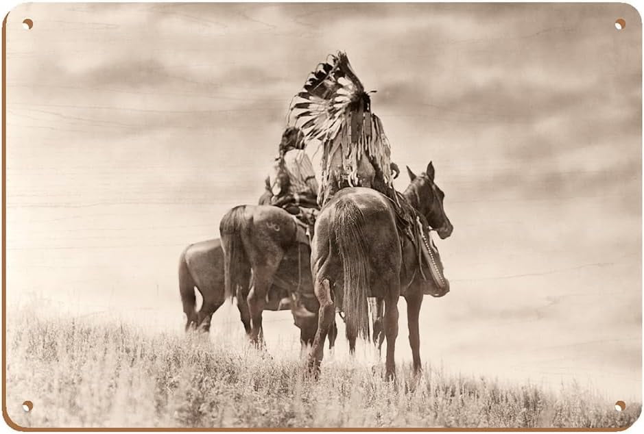 Asdg12s Cheyenne Warriors on Horseback - The North American Indian ...