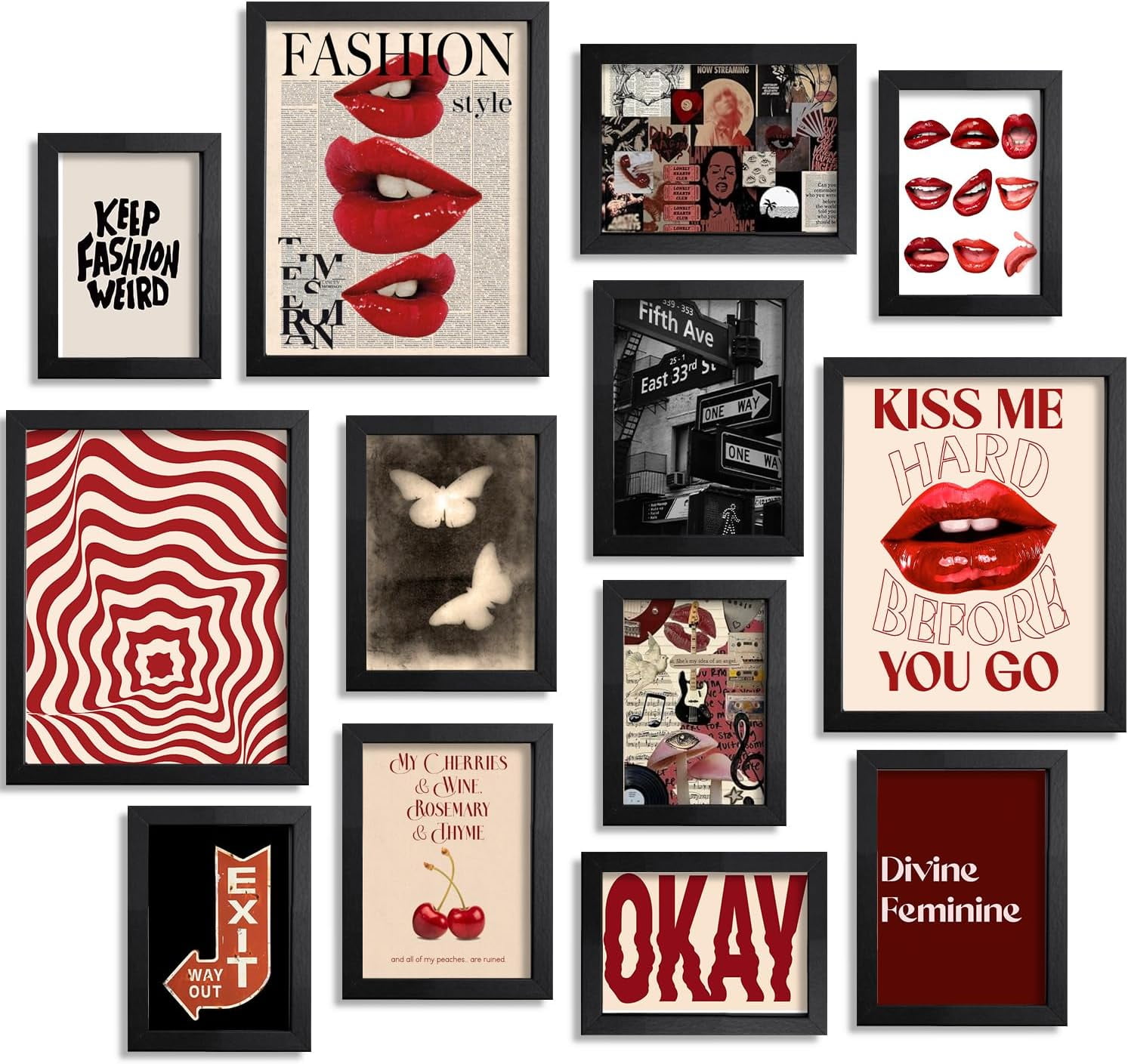 Asdg12s -Downtown-Girl-Room-Decor---Y2k-Coquette-Aesthetic-Posters ...