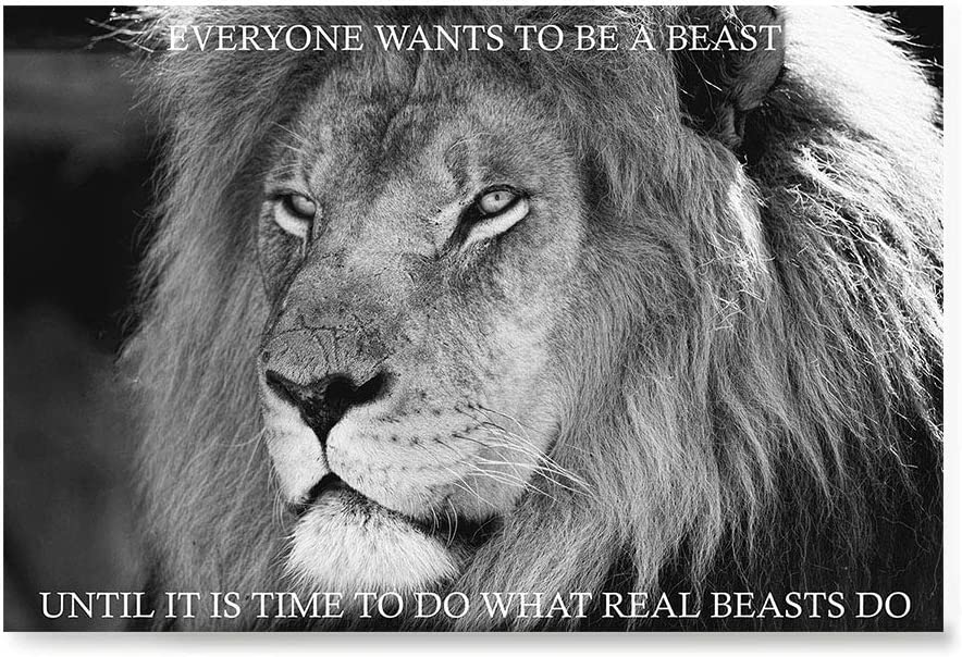 Asdg12s Ezposterprints---Most-Popular-Lion-Theme-Quote-Posters---Power ...
