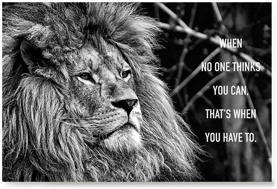 Asdg12s Ezposterprints---Most-Popular-Lion-Theme-Quote-Posters---Power ...