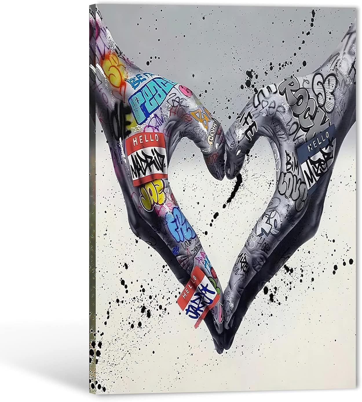 Asdg12s-Graffiti Canvas Wall Art, Street Graffiti Canvas Wall Art ...