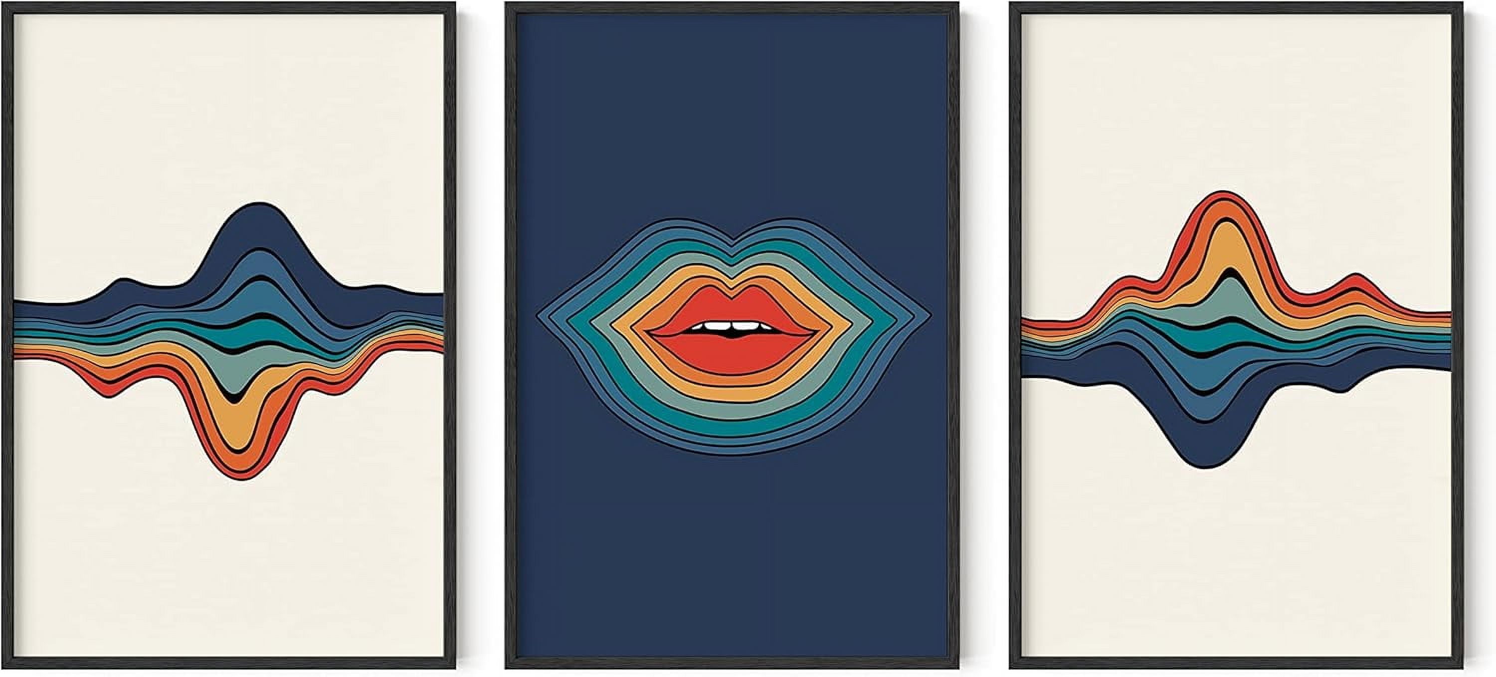 Asdg12s-Haus and Hues Set of 3 Trippy Posters for Stoners - Hippie ...