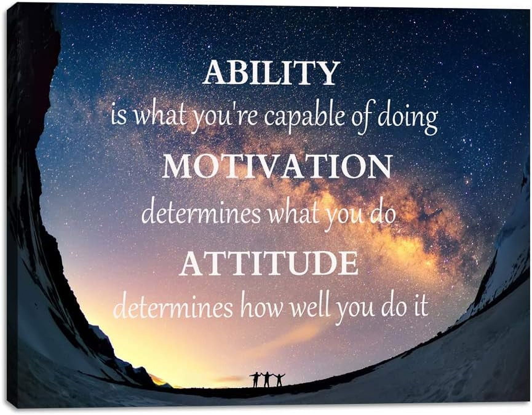 Asdg12s-Inspirational Wall Art Ability Quotes Wall Decor Picture ...