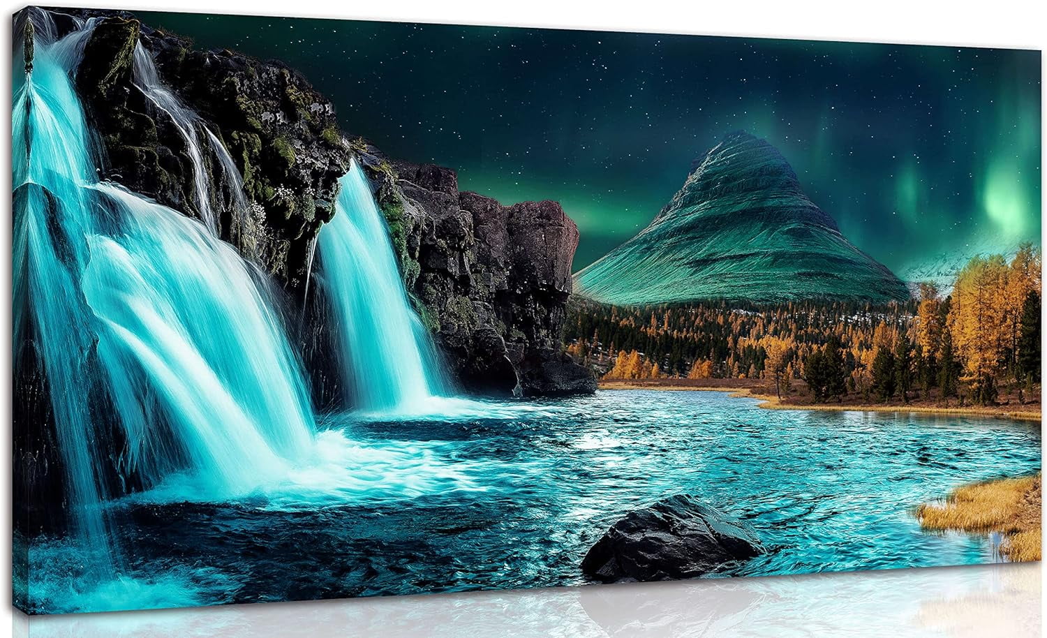 Asdg12s Large-Canvas-Wall-Art-for-Living-Room---Waterfall-Pictures-for ...