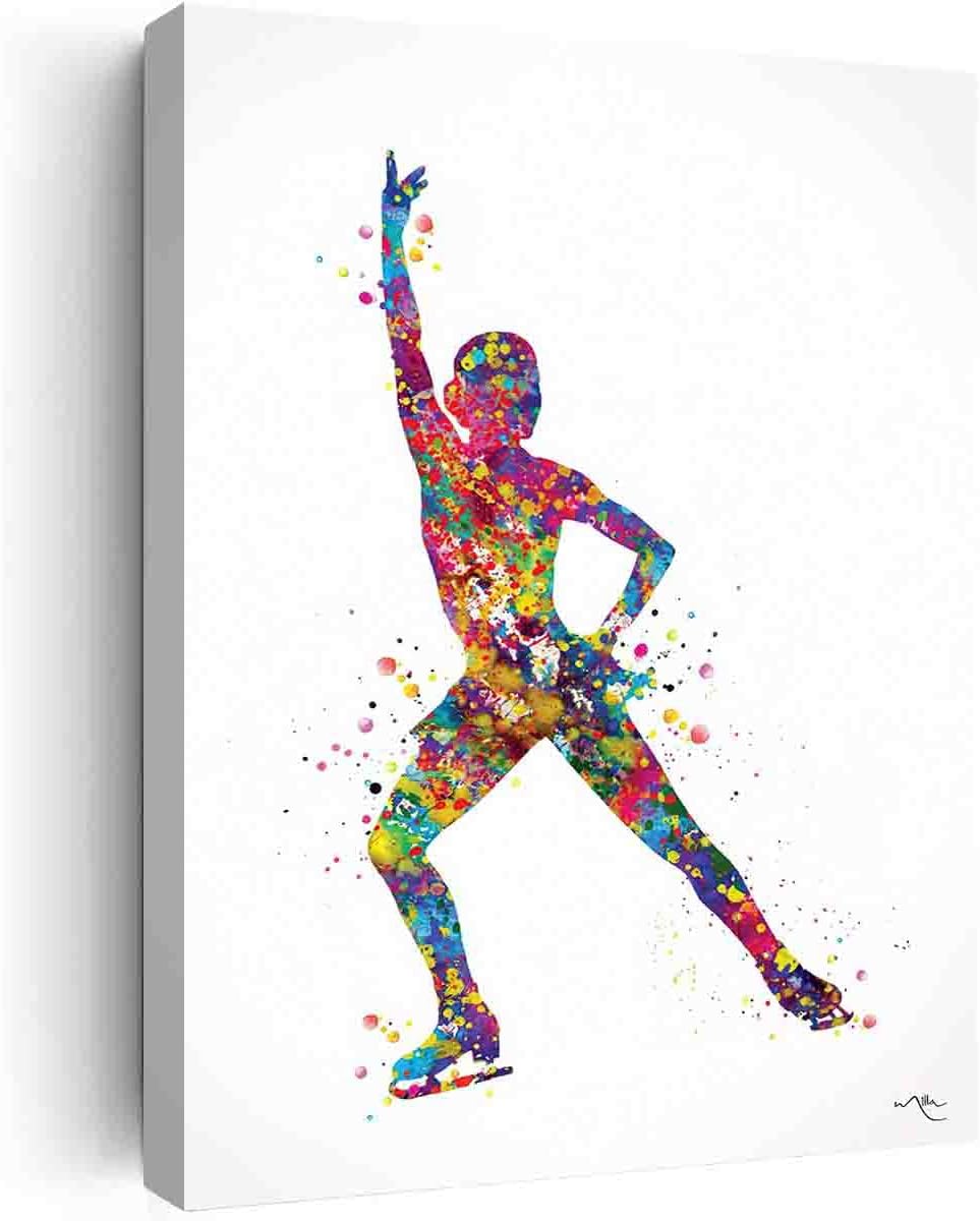 Asdg12s-Modern Farmhouse Bedroom Decor,Ice Girl Female Woman Watercolor ...