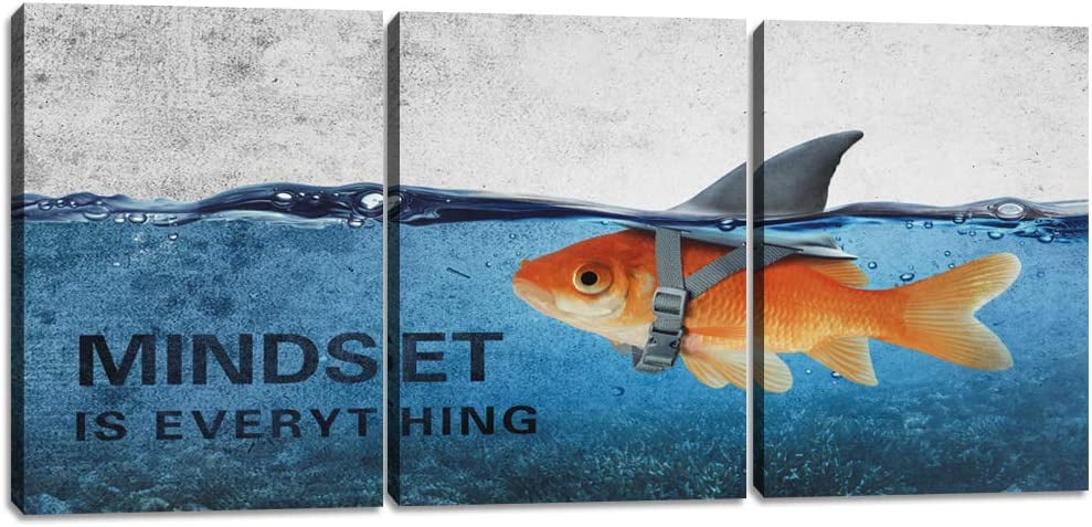 Asdg12s-Motivational Canvas Wall Art Positive Entrepreneur Quotes ...