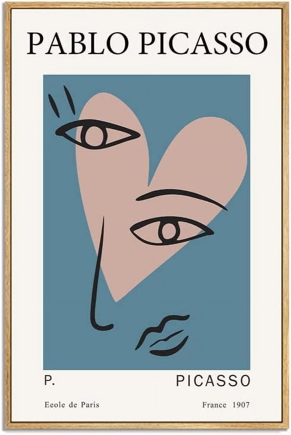 Asdg12s-Pablo Picasso Framed Wall Art Prints Pablo Picasso Prints Mid ...