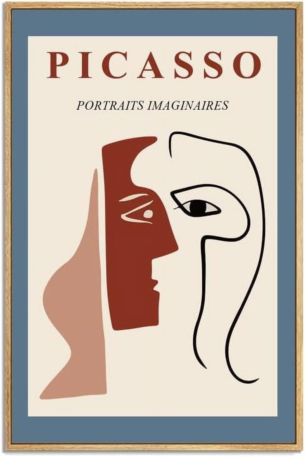 Asdg12s Pablo Picasso Print Wall Art, Traditional Abstract Picasso ...