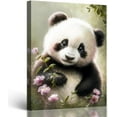 Asdg12s-Panda Wall Art Animal Print Wall Decor Watercolor Wall Artwork ...