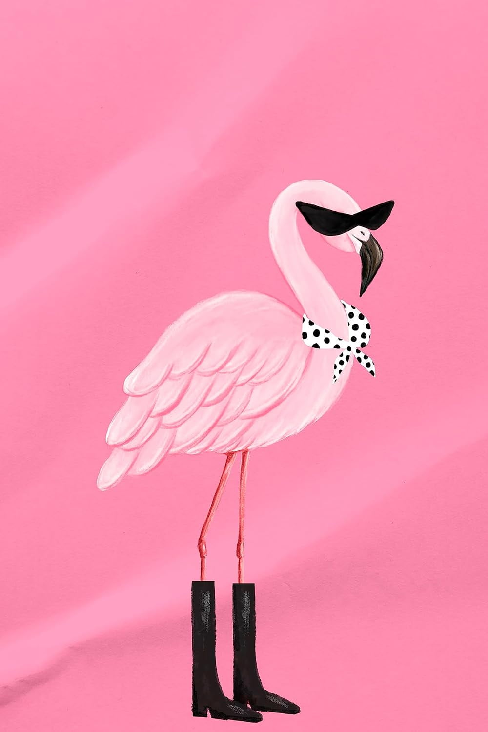 Asdg12s-Pink Aesthetic Poster Preppy Room Decor Cute Flamingo Wall Art ...