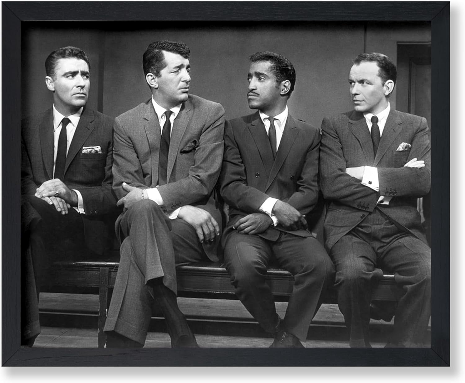 Asdg12s -The-Rat-Pack-Poster---Gentlemen-in-Suits-Print---Photography ...