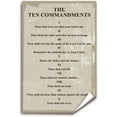 Asdg12s The Ten Commandments Poster Bible Verses Inspirational Quotes ...